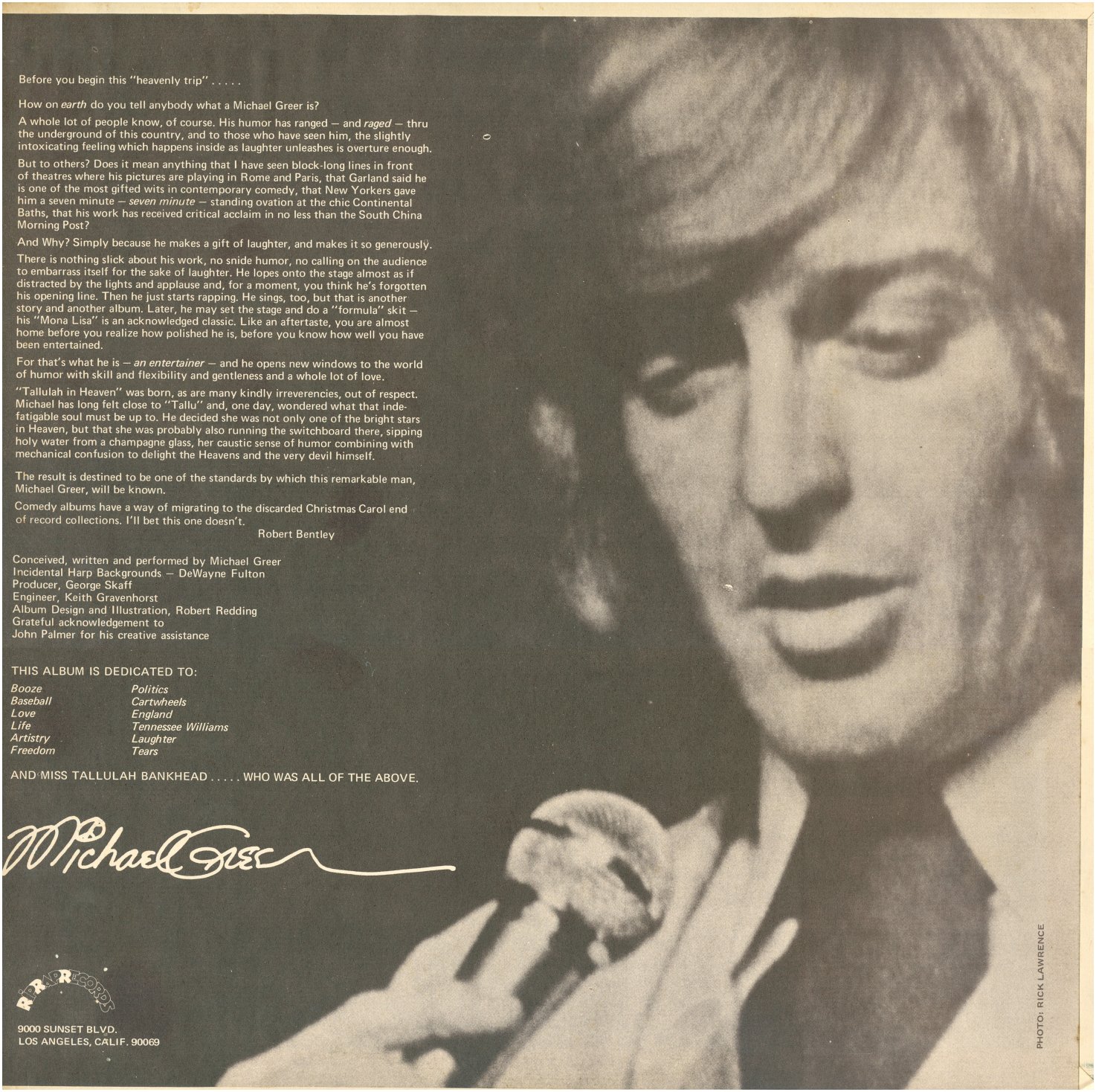 Michael Greer Recordings